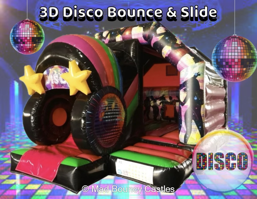 Disco Bouncy Castle And Slide Hire Northampton