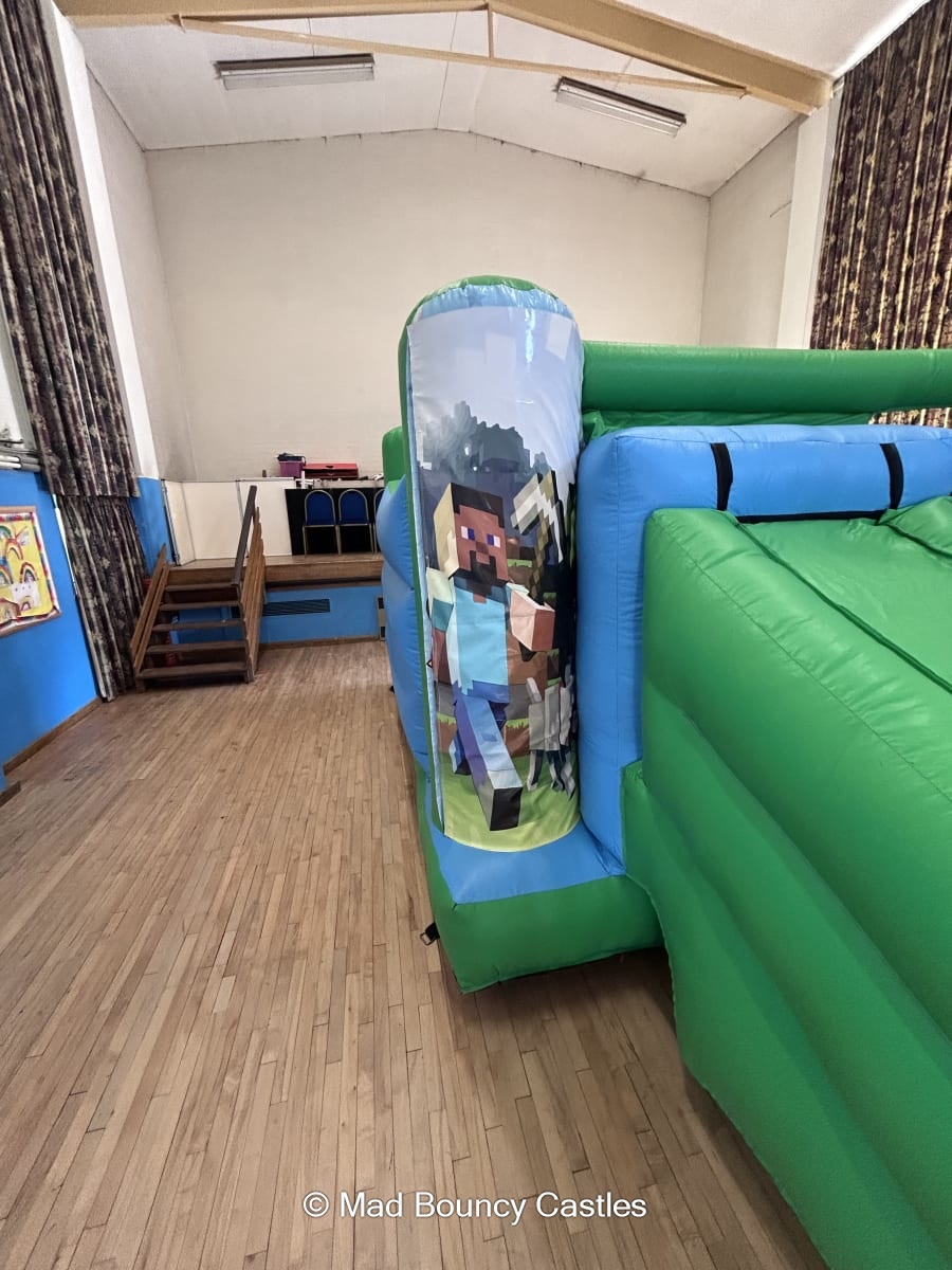 Minecraft Bouncy Castle Hire Northampton