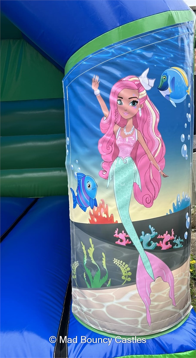Mermaid Bouncy Castle Hire Northampton