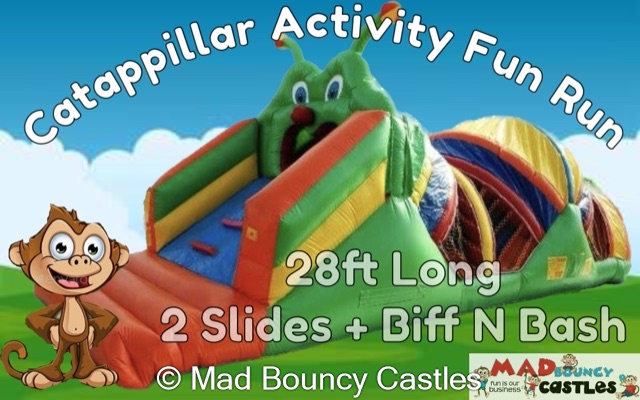 New in - Caterpillar Fun Run 🐛😁👍 - Bouncy Castle Hire Northampton in ...